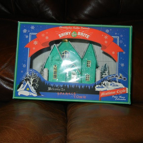 Christopher Radko | Holiday | Christopher Radko Shiny Brite Sparkle ...
